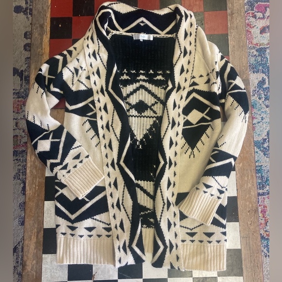 Fate | Sweaters | Fate Aztec Southwest Shawl Collar Sweater | Poshmark